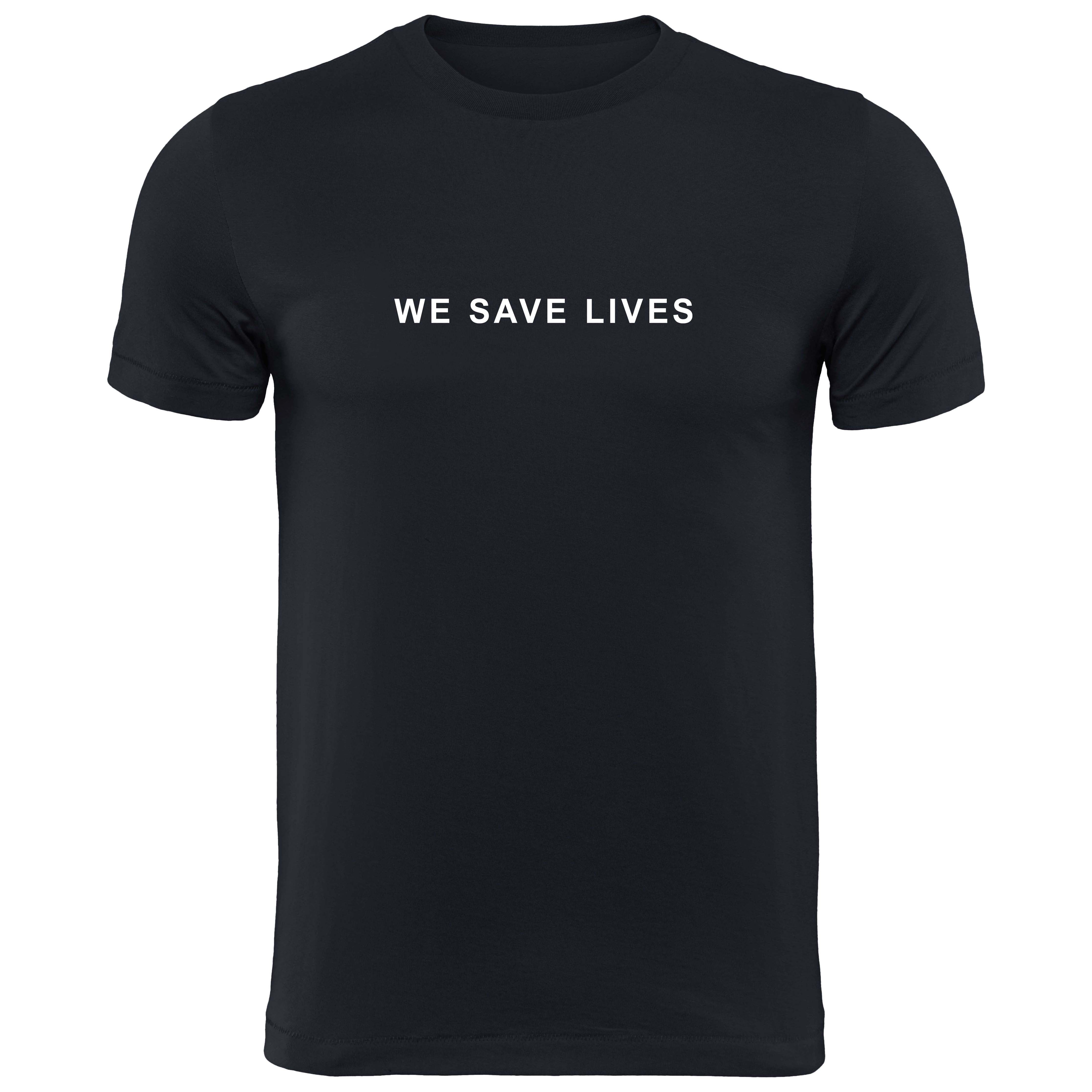 Black WE SAVE LIVES TShirt – Swat Operator USA