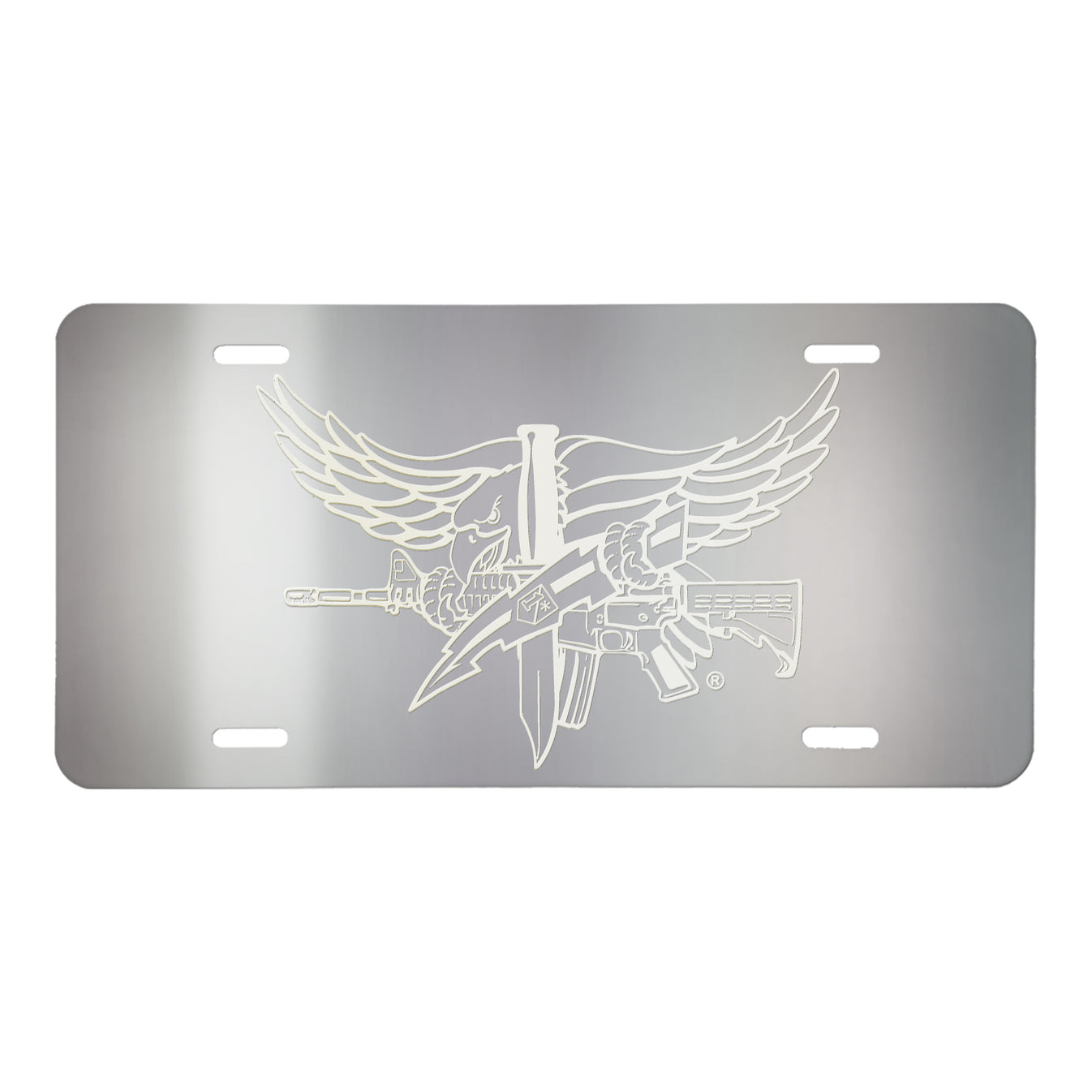 SWAT Operator Lasered License Plate – Swat Operator USA