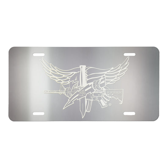SWAT Operator Lasered License Plate – Swat Operator USA