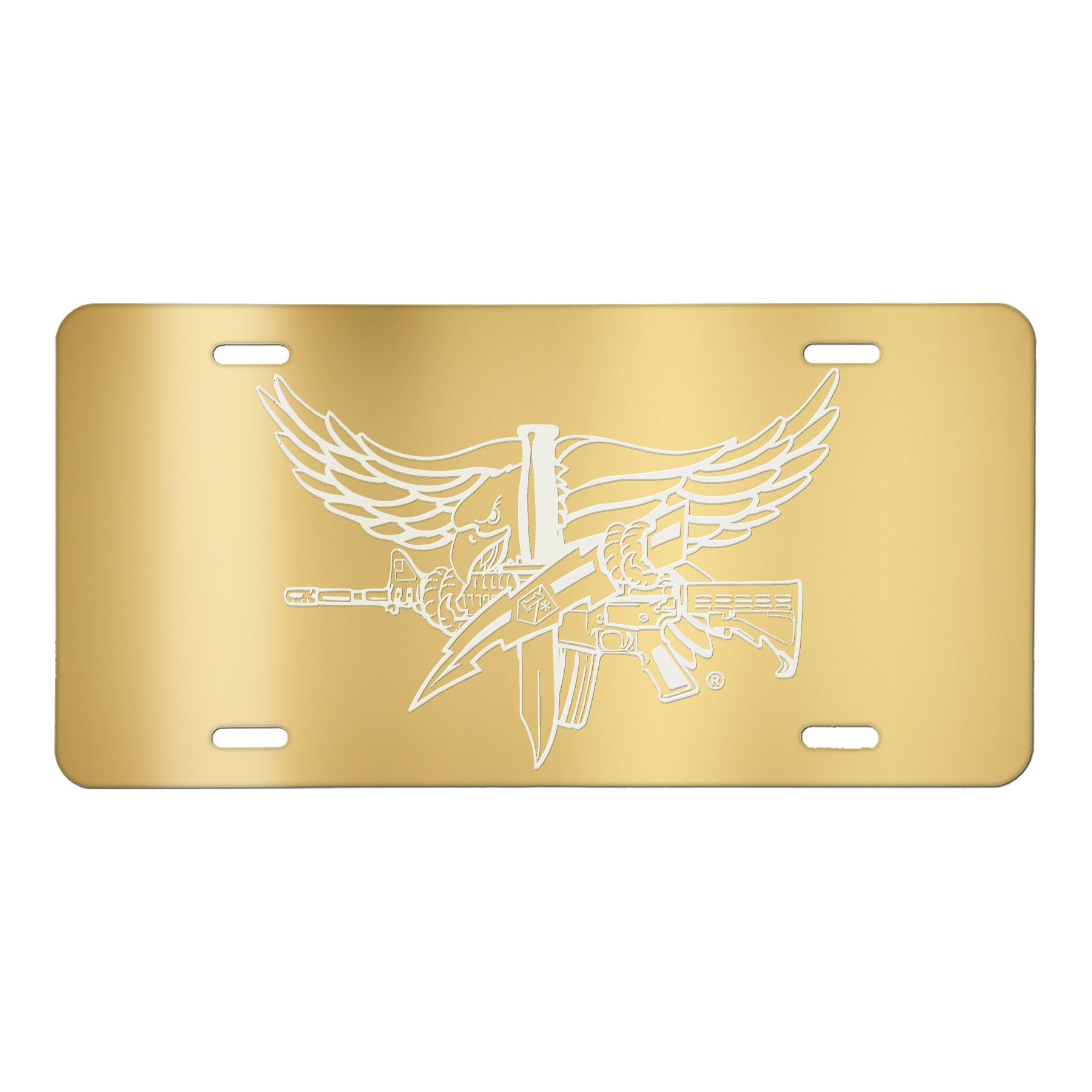SWAT Operator Lasered License Plate – Swat Operator USA