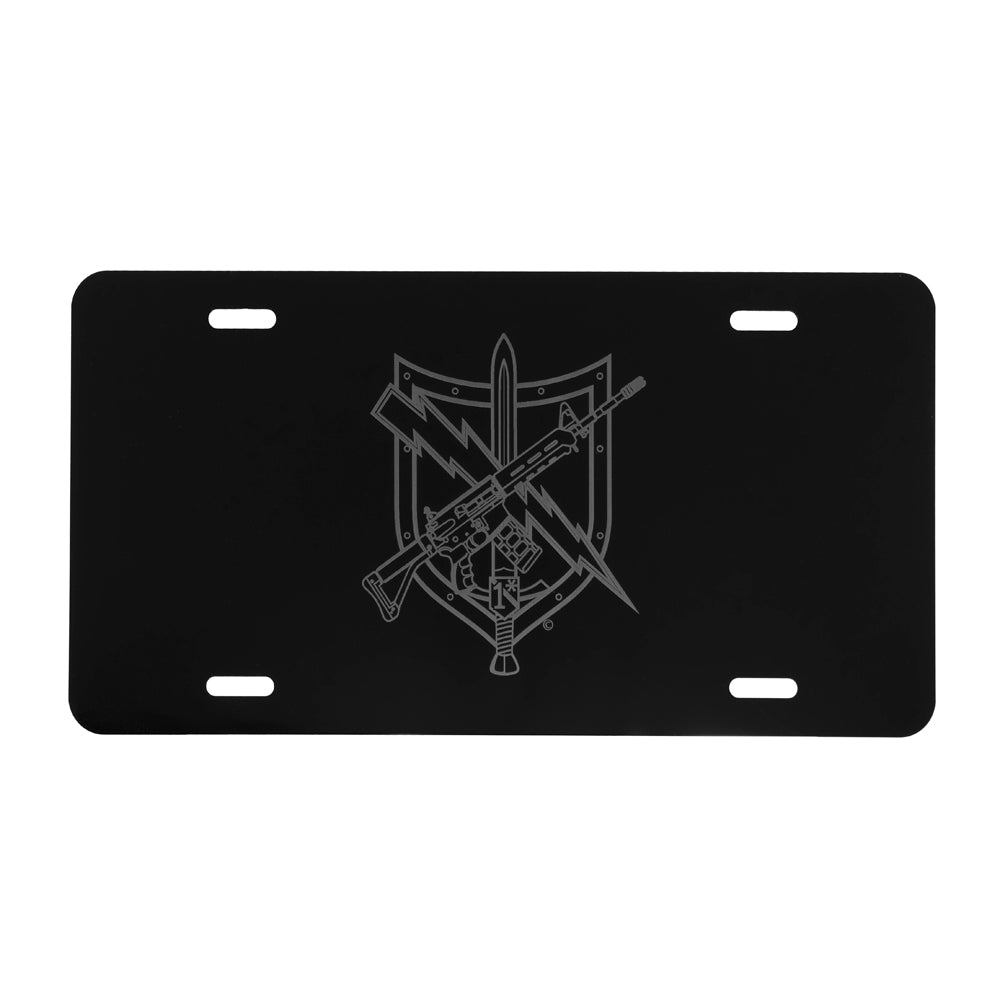 Tactical Patrol Officer License Plate – Swat Operator USA