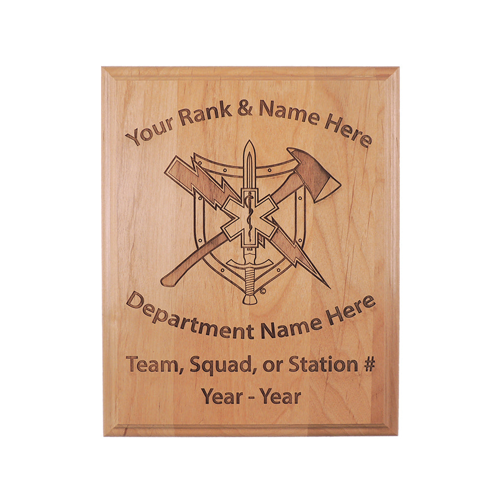 Rescue Task Force Wood Plaque – Swat Operator USA